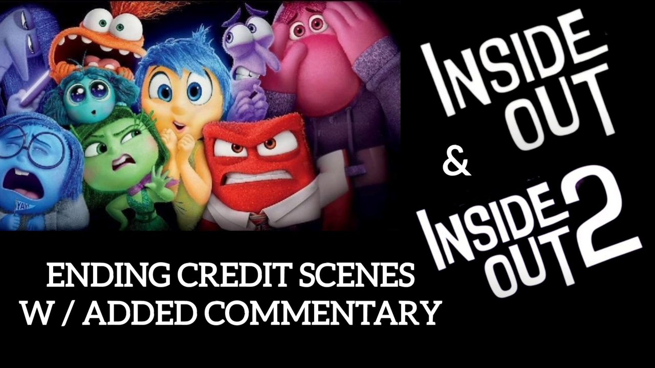 INSIDE OUT & INSIDE OUT 2 ENDING CREDIT SCENES W / ADDED COMMENTARY ...