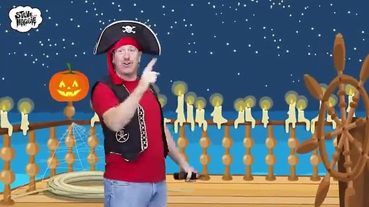 Halloween_Pirate_Song_and_Sea_Animals_Story_for_Kids_from_Steve_and ...