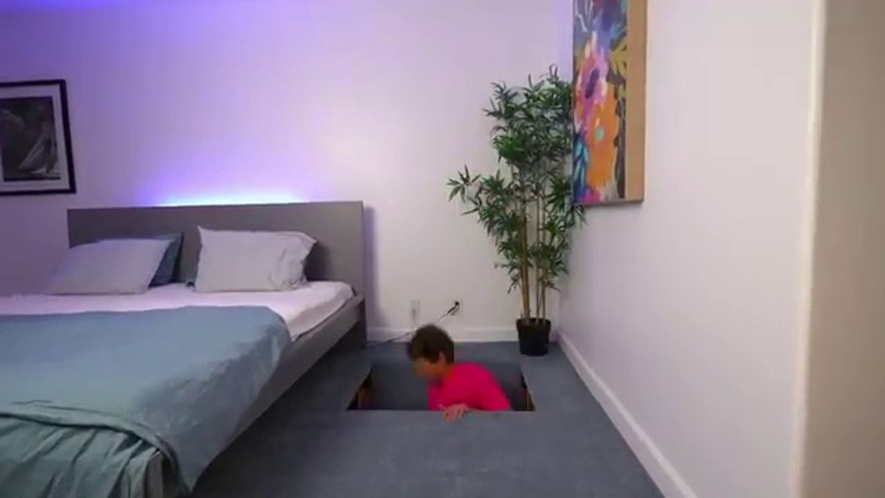 I Built a SECRET Movie Theater in My Room! | Ben Azelart | 2024 - video Dailymotion