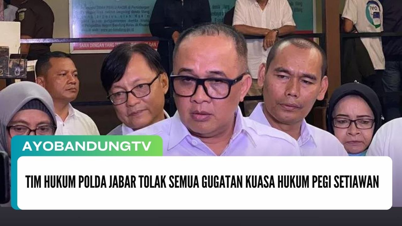 Tim Hukum Polda Jabar Tolak Semua Gugatan Kuasa Hukum Pegi Setiawan - Video Dailymotion