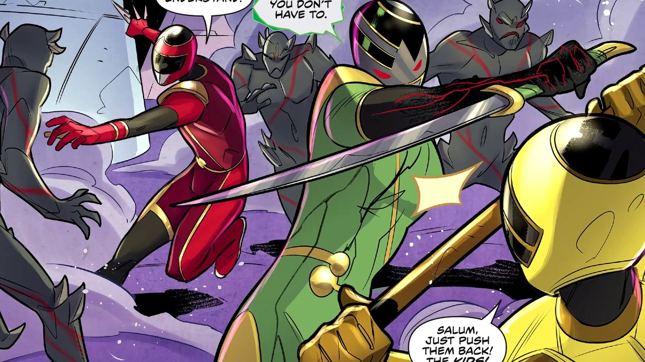 Mighty Morphin Power Rangers #120: El regreso de los Solar Rangers ...