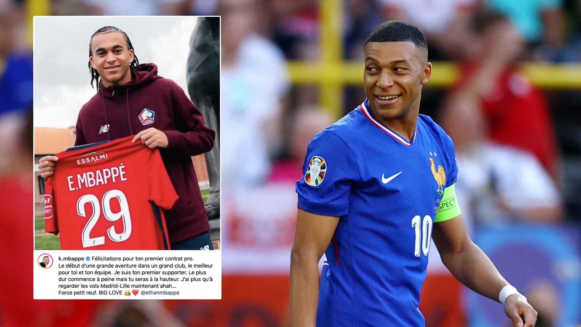 Kylian Mbappé Sends Heartfelt Message to Brother After Signing with ...