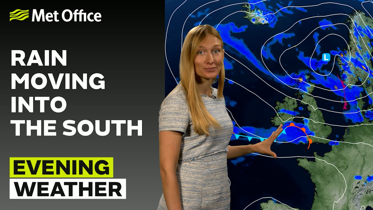 Met Office evening Weather Forecast 04/07/24 – Breezy, unsettled in the ...