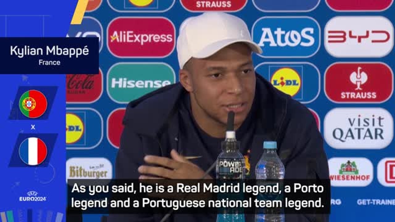Mbappe has 'nothing but respect' for 'legend' Pepe - video Dailymotion