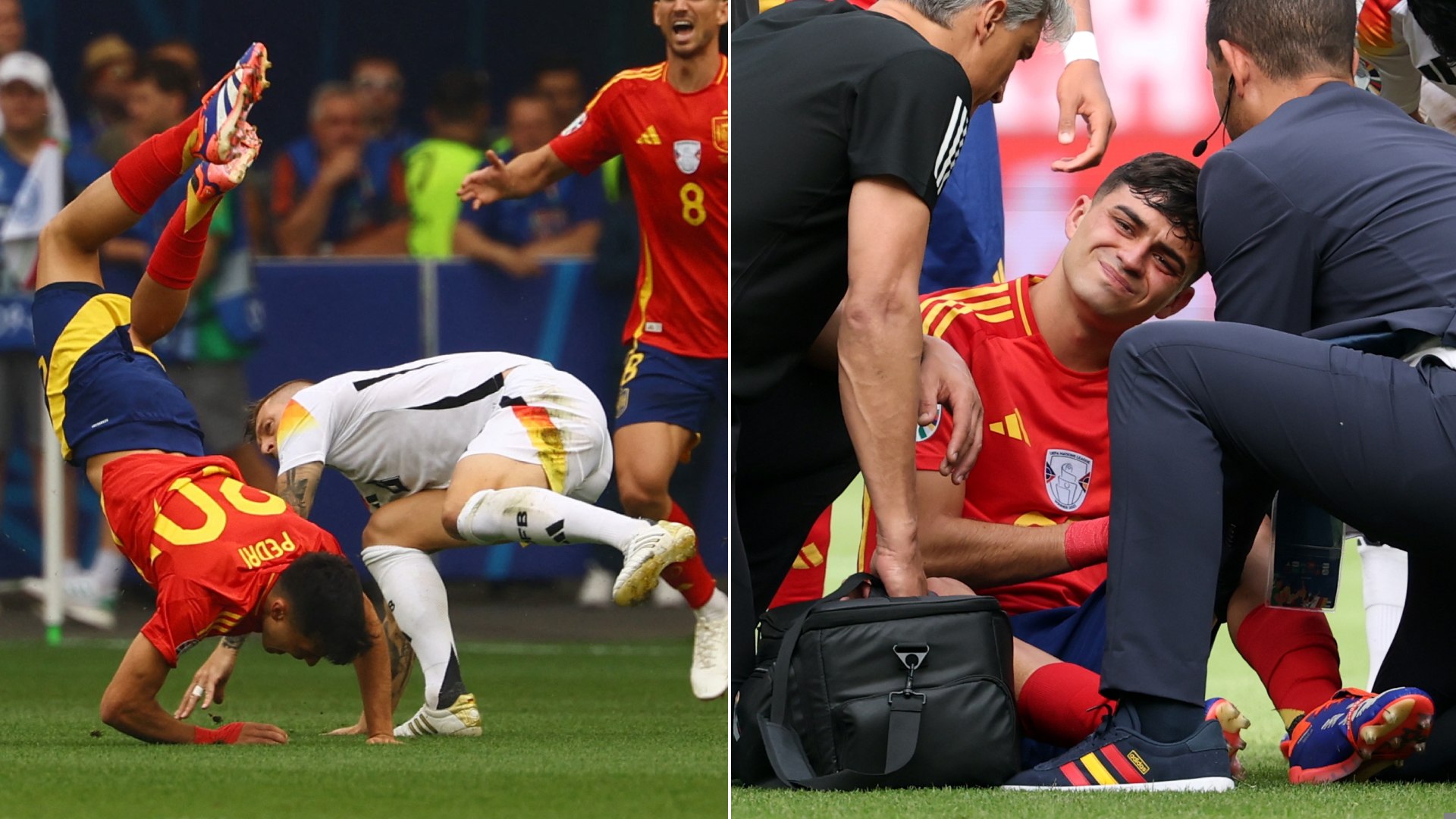 VIDEO | The Hard Tackle by Kroos That Injured Pedri | beIN SPORTS