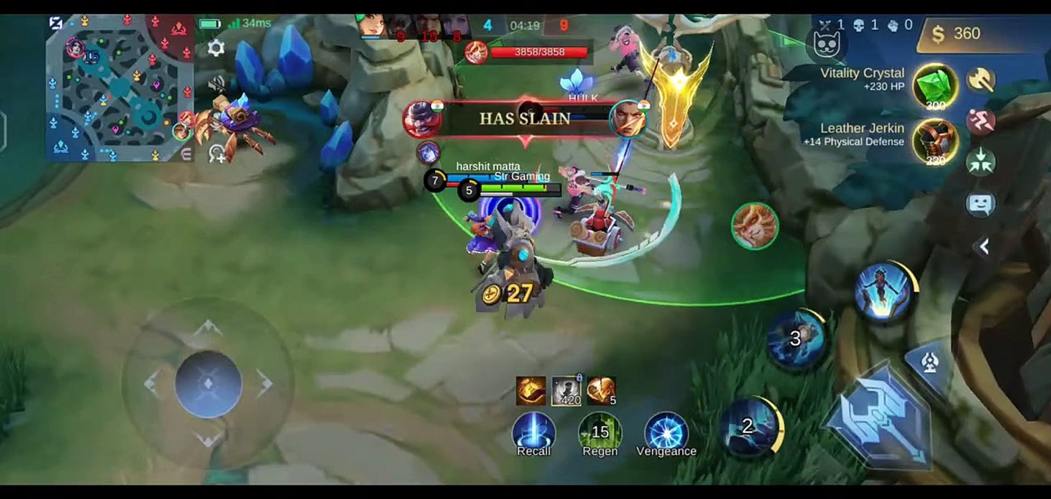 MLBB Mobile Legend Bang Bang Gameplay Road to mythic immortal #mlbb ...