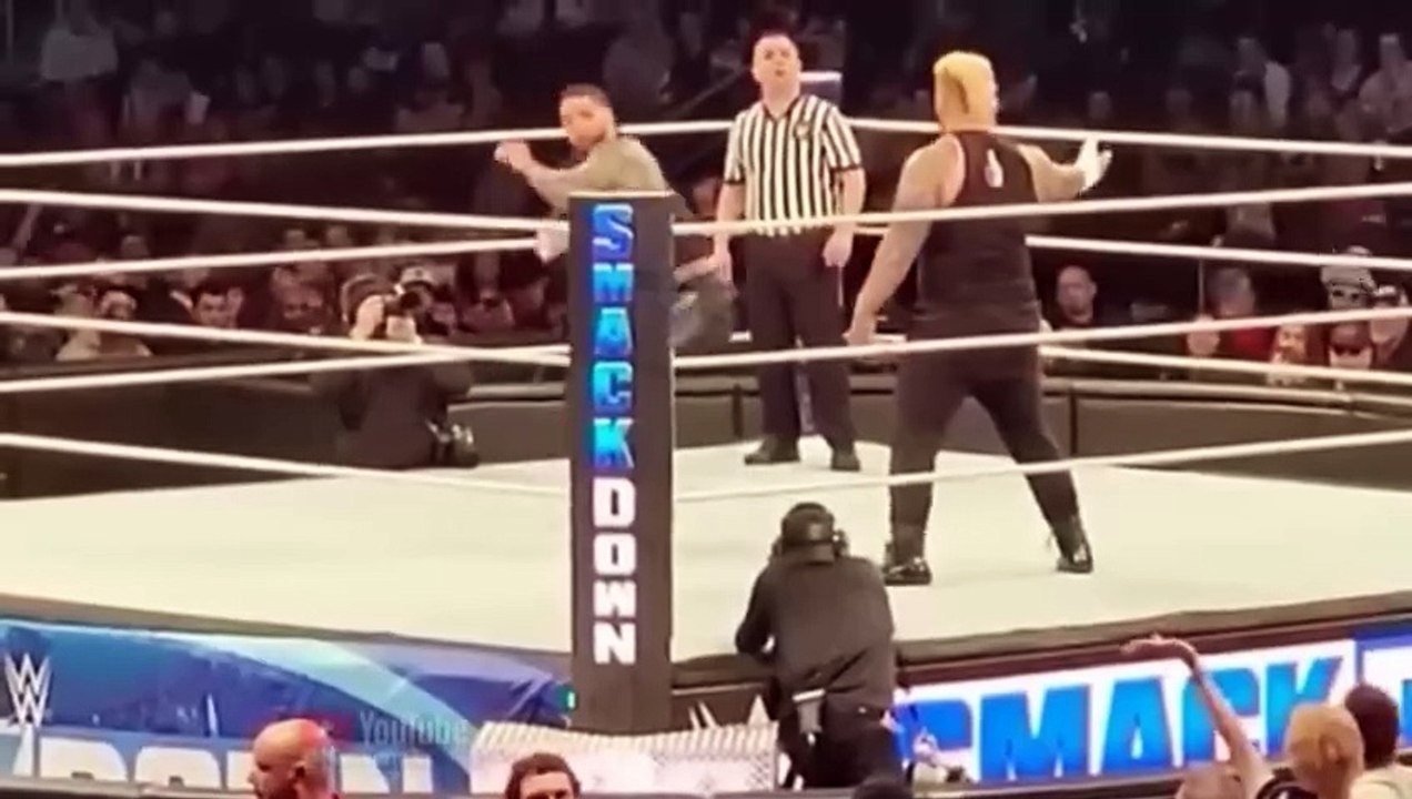 Jey Uso vs Solo Sikoa Off Air Dark Match after WWE Smackdown! - video ...