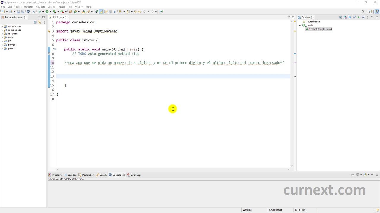 Curso de java Cómo hacer tu primer programa práctico con Java sin saber nada #3 - Vídeo Dailymotion