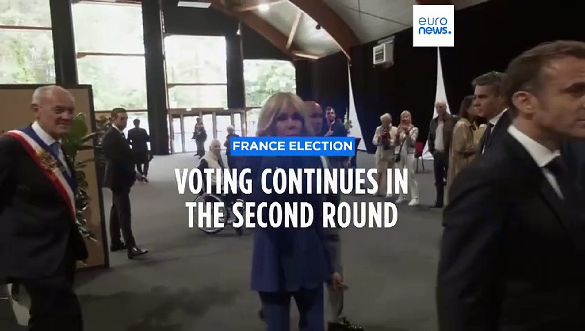 Voting continues in France's pivotal legislative election