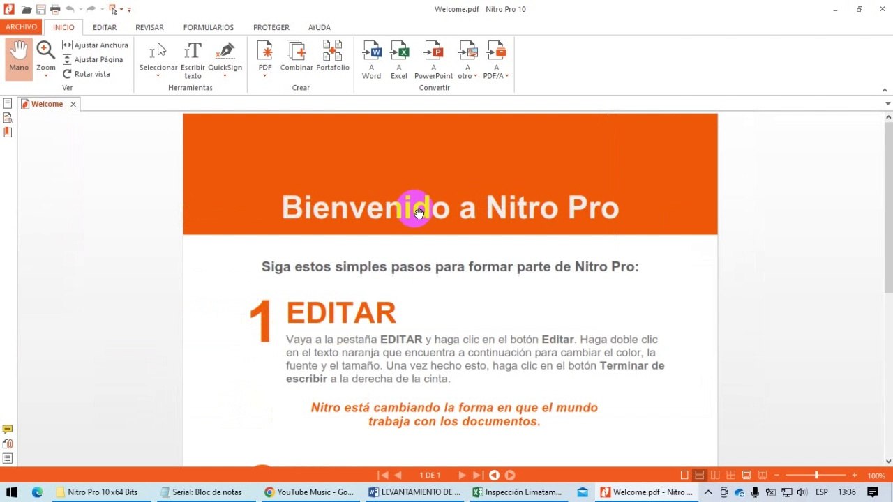 DESCARGAR NITRO PRO 10 GRATIS - Vídeo Dailymotion
