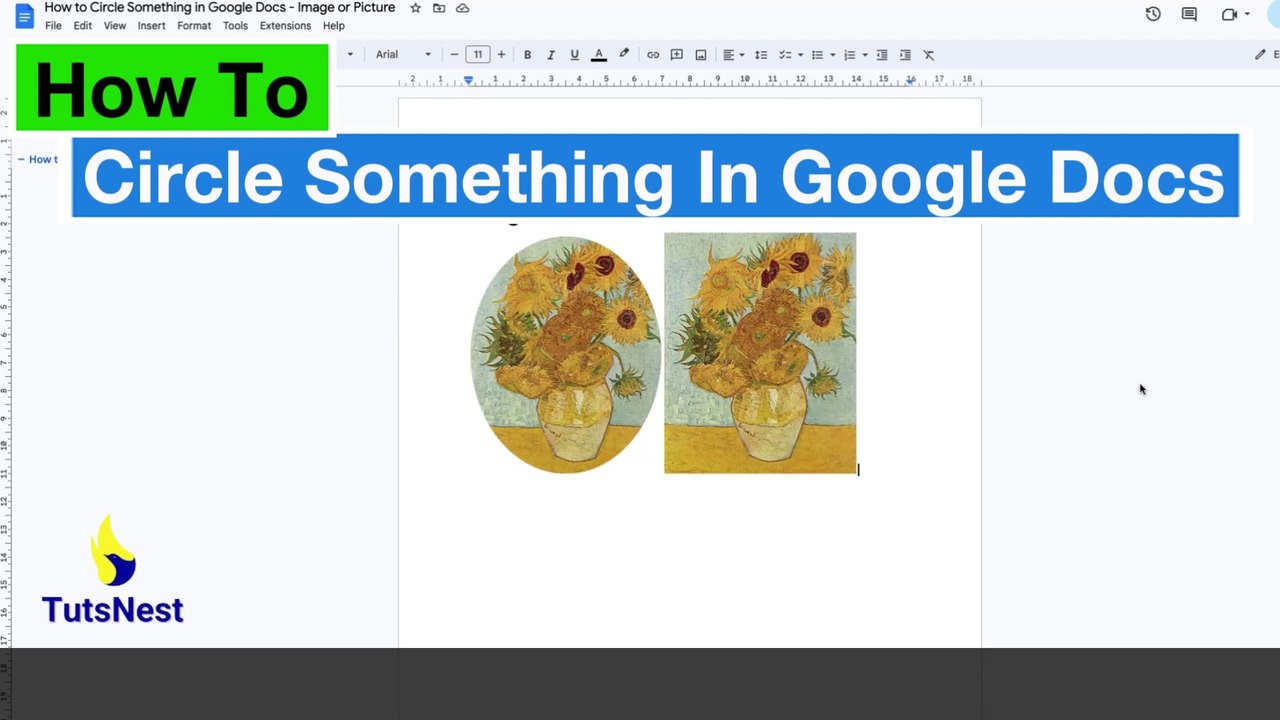 How To Circle Image In Google Docs - video Dailymotion