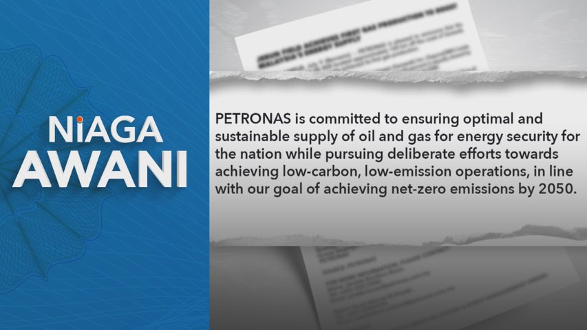 Niaga AWANI: PETRONAS umum pengeluaran gas pertama lapangan jerun ...