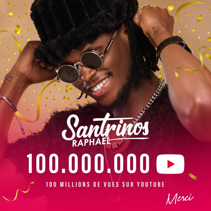 Santrinos Raphael atteint les 100 Millions de vues sur youtube. - Vidéo ...