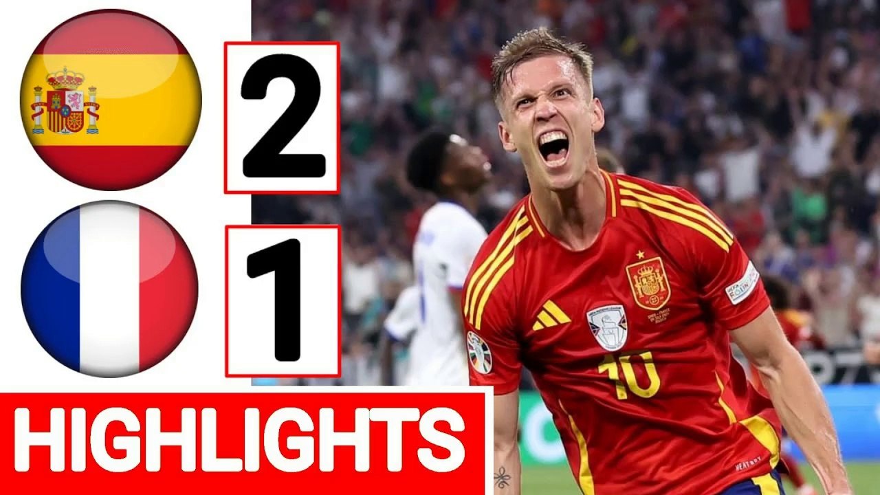 Spain vs France Highlights And Goals July 9,2024 - video Dailymotion