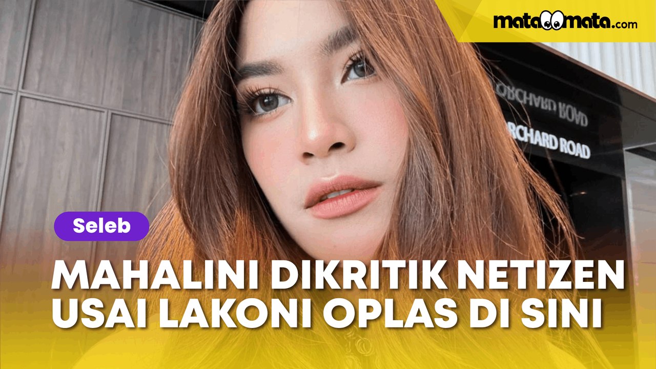Sukses Jalani Oplas di Bagian Hidung, Mahalini Kena Cibir Wajah Khas ...
