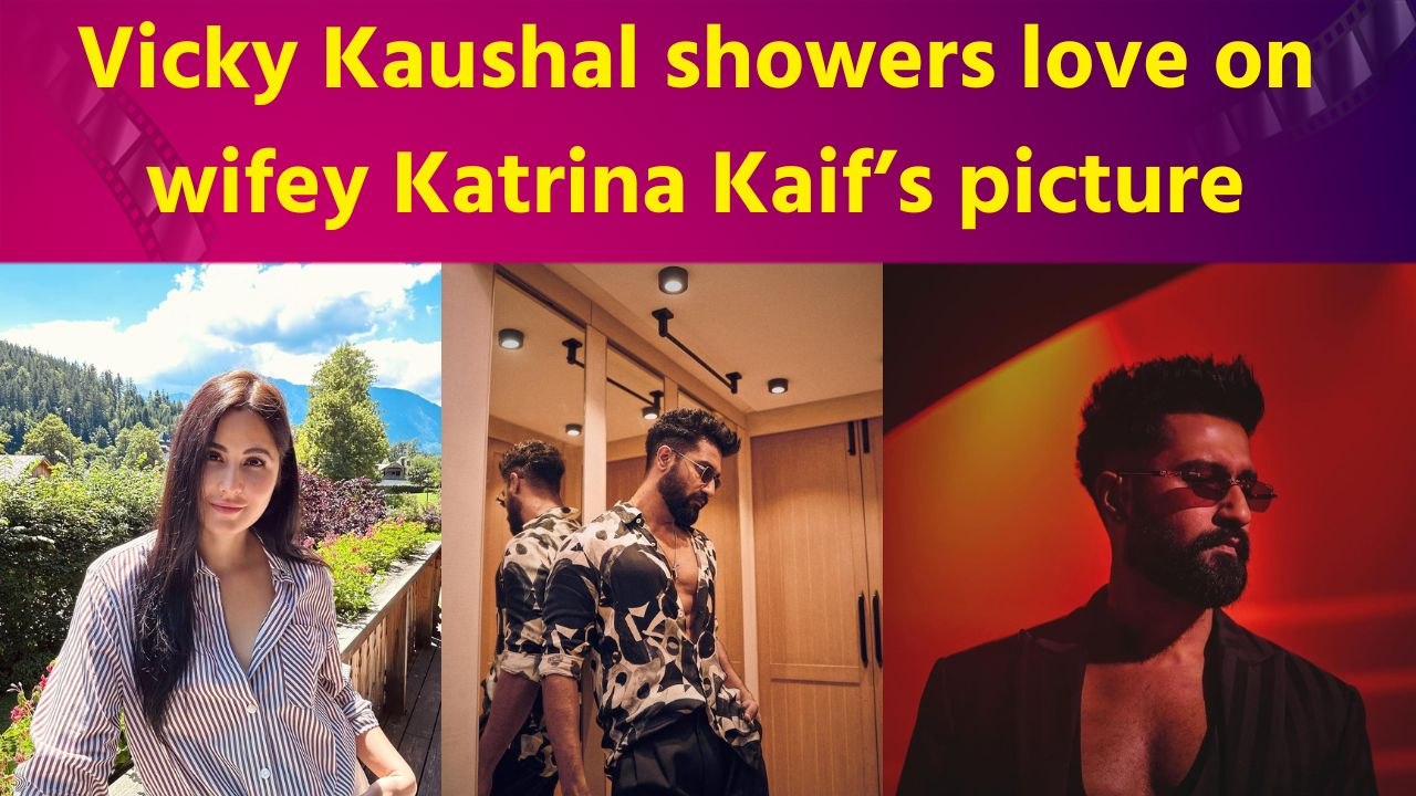 Vicky Kaushal showers love on wifey Katrina Kaif’s picture - video Dailymotion