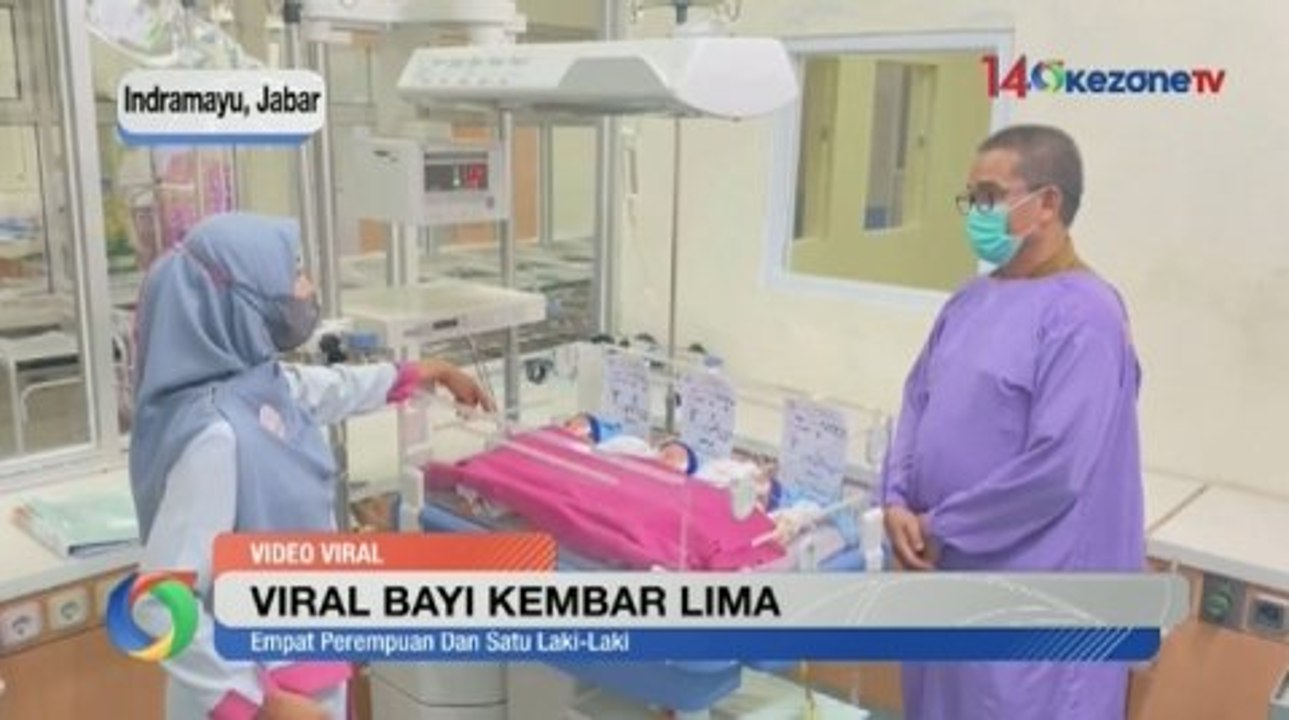 Viral! Seorang Ibu di Indramayu Lahirkan 5 Bayi Kembar - video Dailymotion