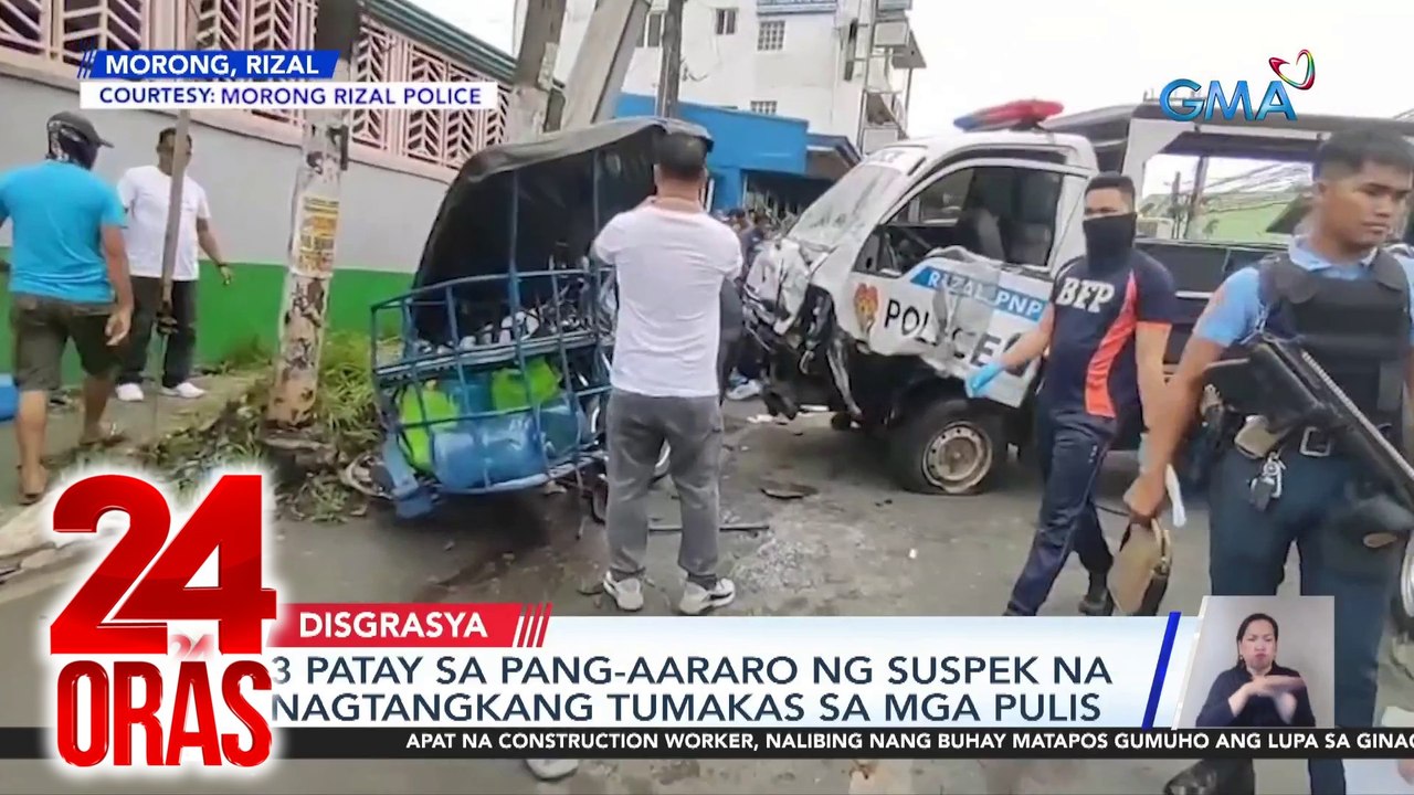 3 patay sa pang-aararo ng suspek na nagtangkang tumakas sa mga pulis ...