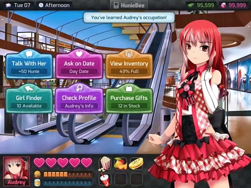 audrey all questions HuniePop - video Dailymotion