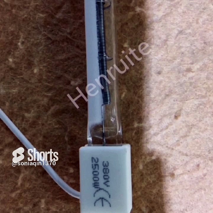 380mm 400v 3000w IR Lamp infrared quartz heater lamp quartz heater lamp ...