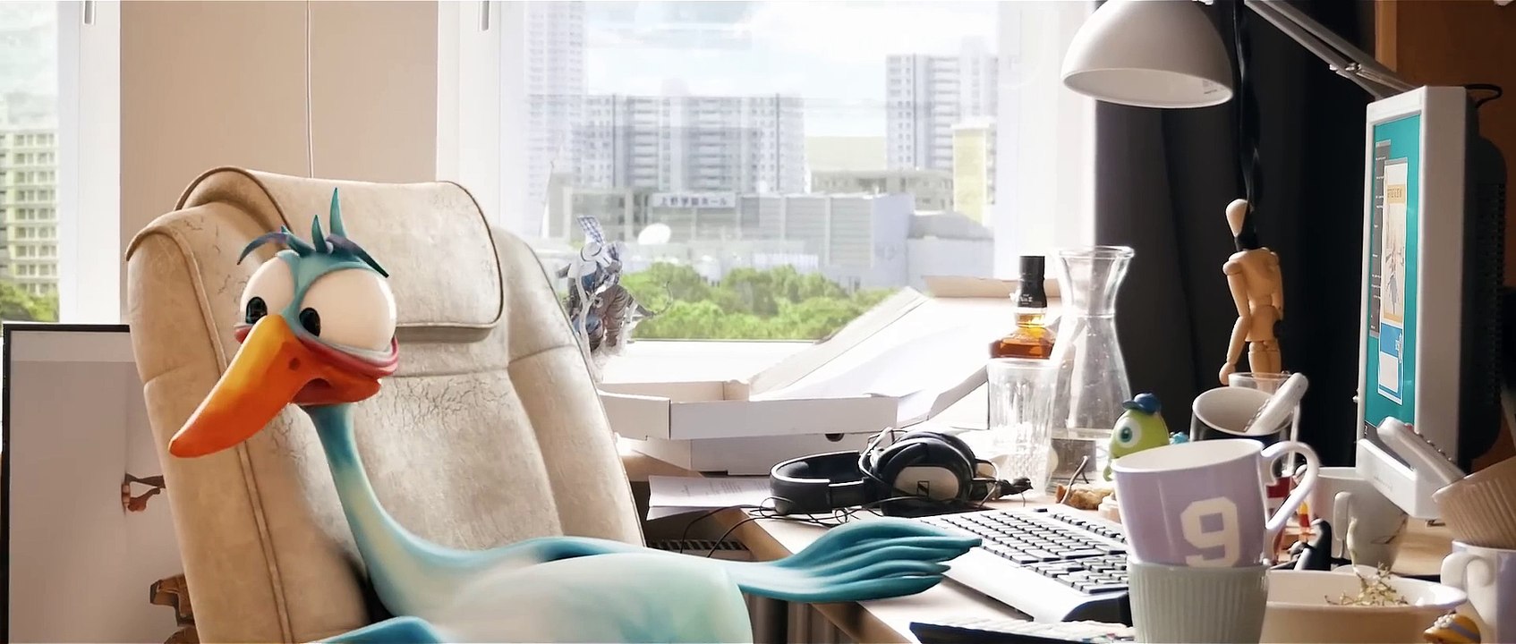 Gordon Goose- Risky Life! - Funny animated short film_Full-HD - video ...