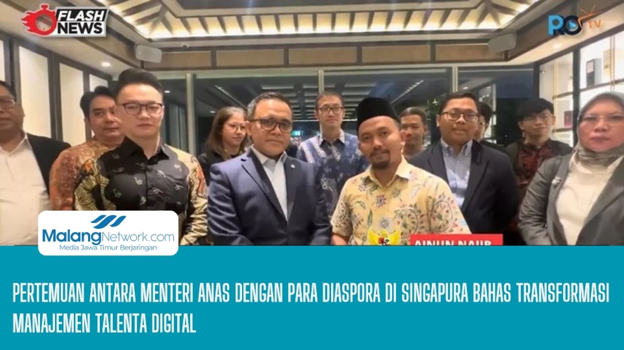 Pertemuan antara Menteri Anas dengan Para Diaspora di Singapura Bahas Transformasi Manajemen ...