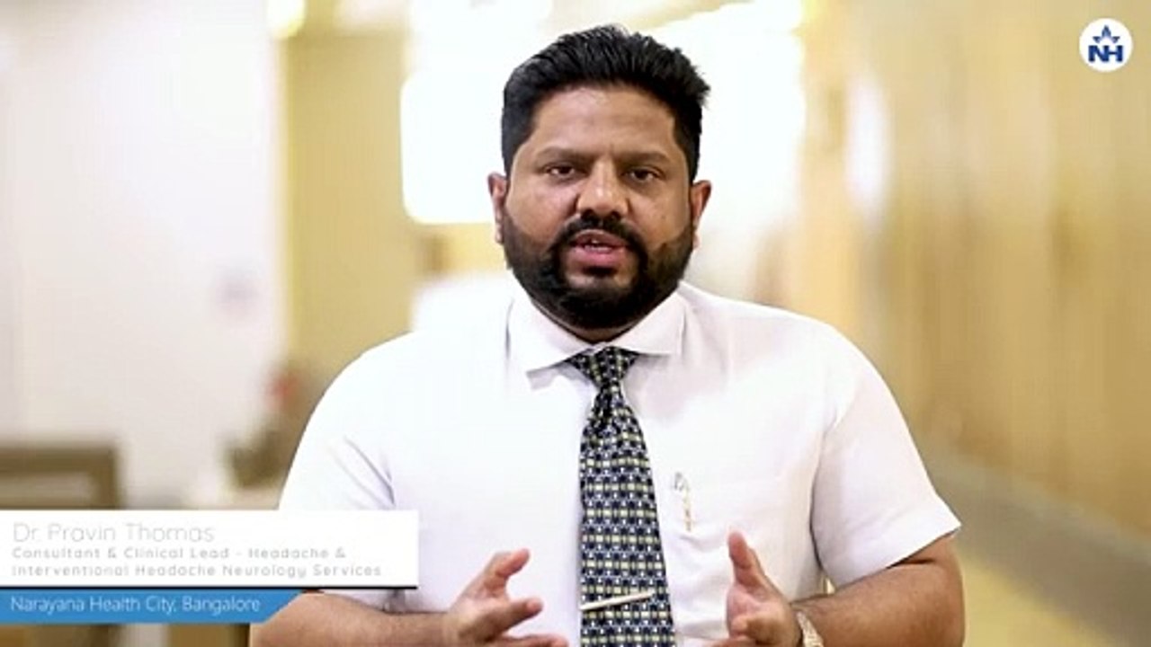 Dr Pravin Thomas Tells About the Refractory Migraines - video Dailymotion