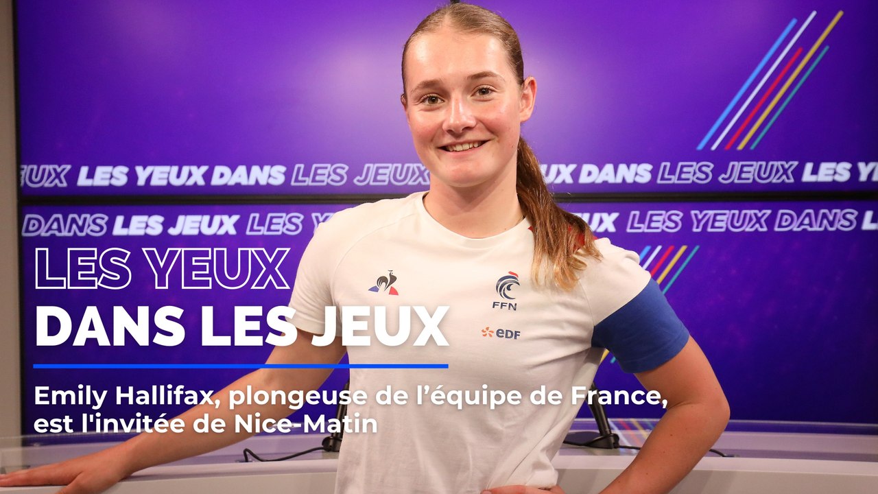 La plongeuse brocoise Emily Hallifax est l'invitée des "Yeux dans les Jeux" - Vidéo Dailymotion