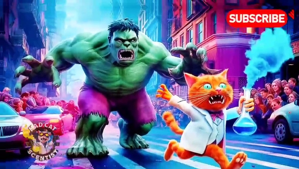 [Mad Cat Scientist ] series episode 60 @cats @cat @cutecat @aicat _Full ...