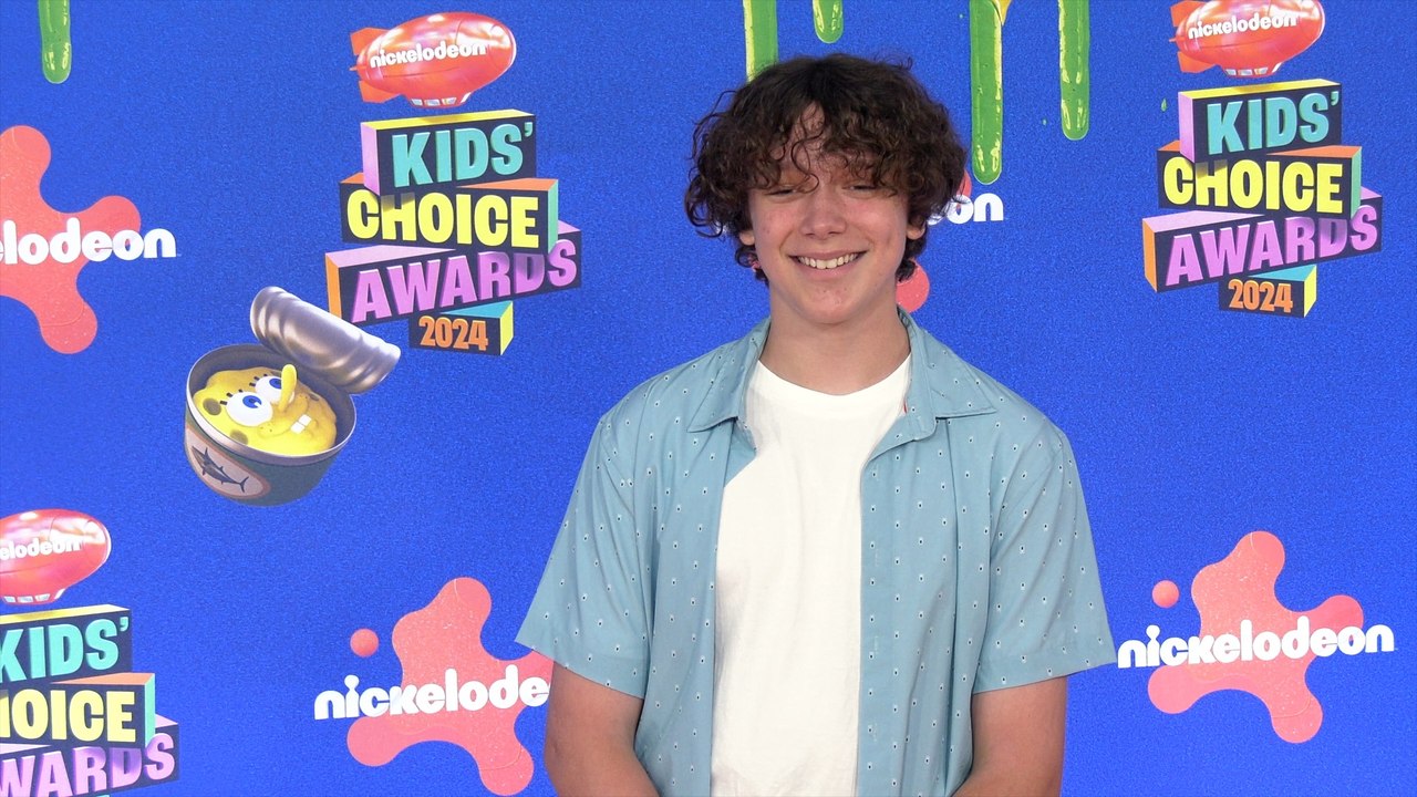 Luca Diaz 2024 Kids' Choice Awards Orange Carpet - video Dailymotion