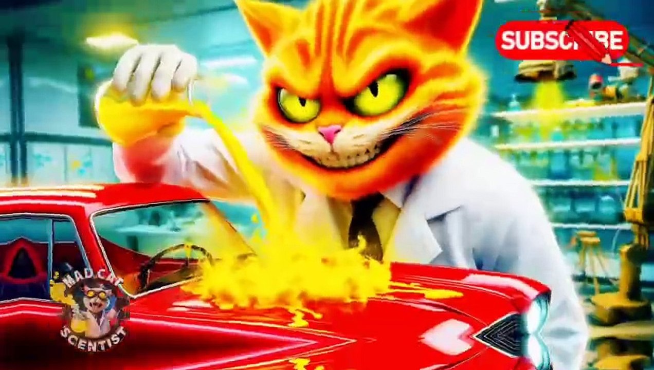 [Mad Cat Scientist ] series episode 63 @cats @cat @cutecat @aicat @cat ...