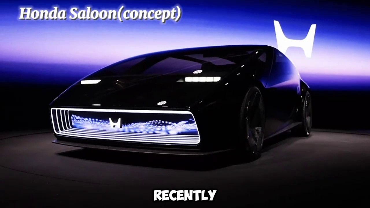 Honda Saloon Concept - video Dailymotion