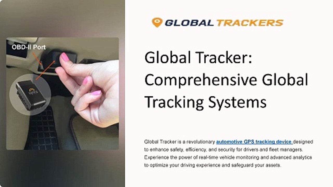 Global Tracker: Comprehensive Global Tracking Systems - video Dailymotion