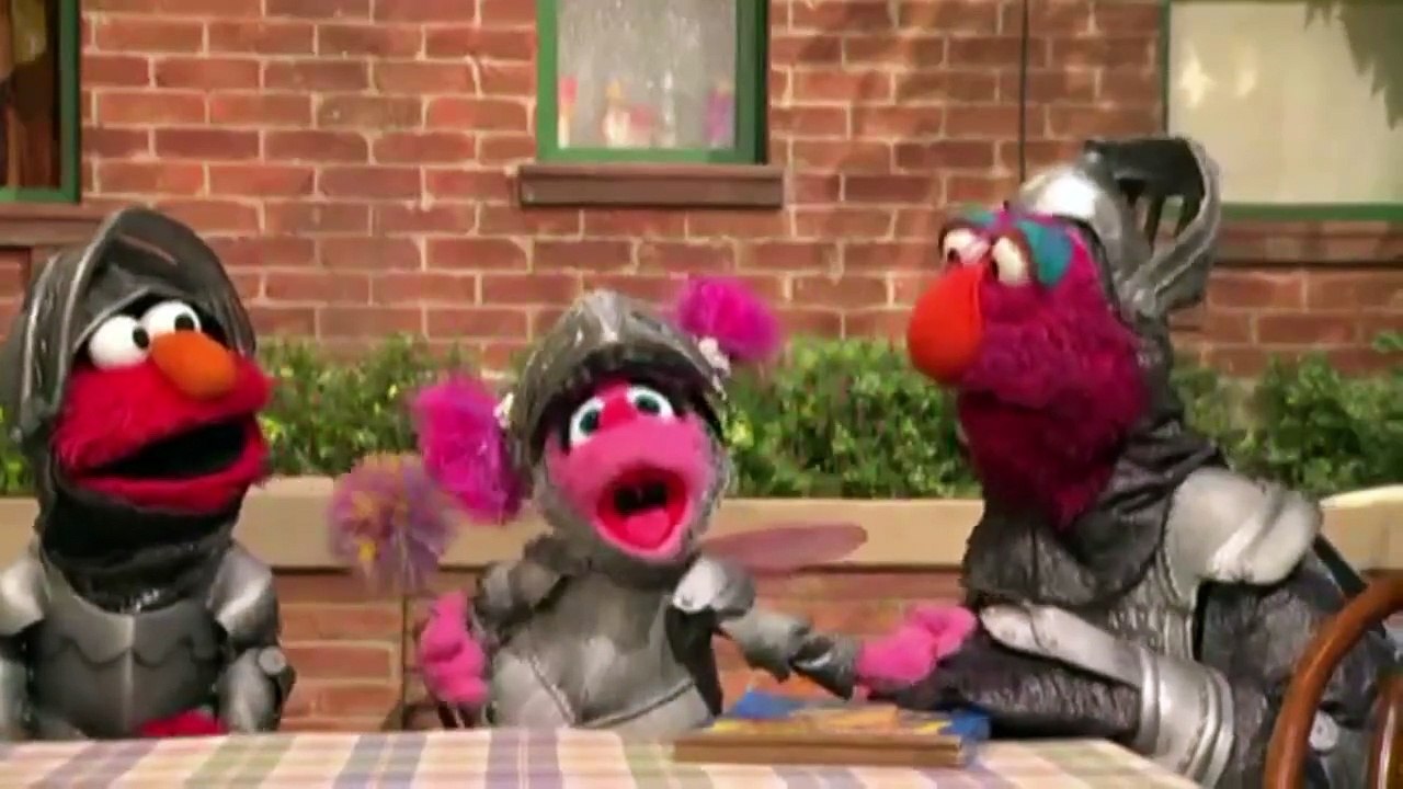 Sesame Street - Elmo and Telly Abby Knight In Hall The Mountain King ...