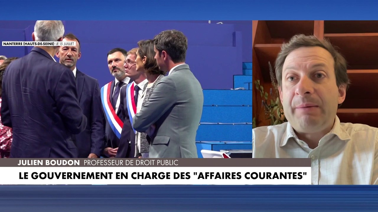 Julien Boudon : «Les affaires courantes, c’est le train-train quotidien ...