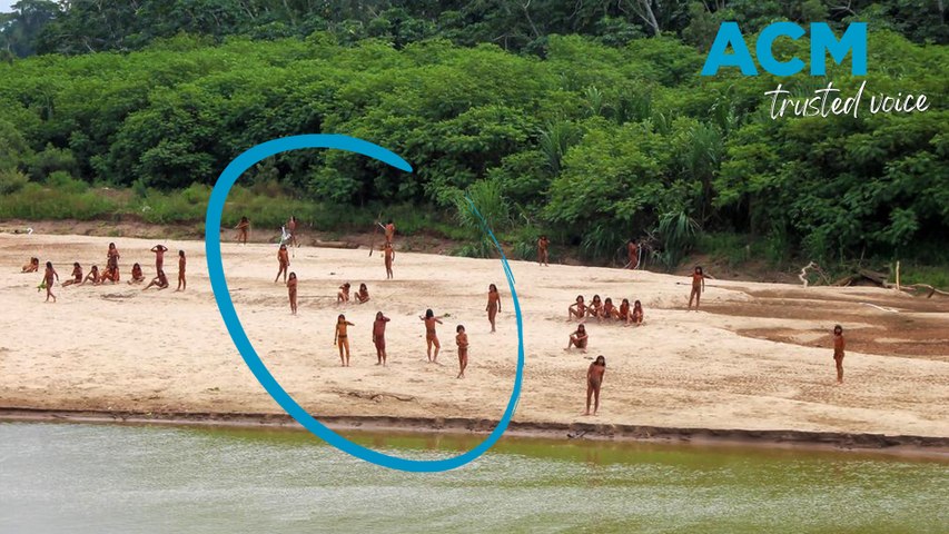 Rare footage captures world's most secluded tribe emerging from the ...