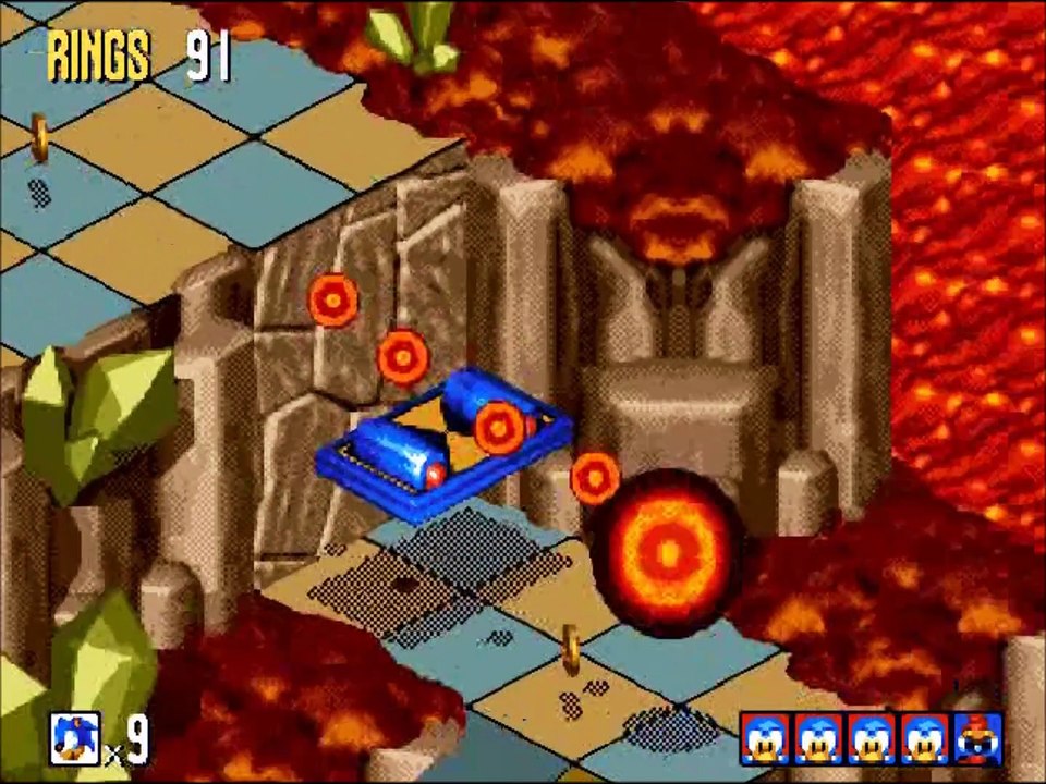 Sonic 3D Blast (with voices!) Episode 5: Volcano Valley Zone - video ...