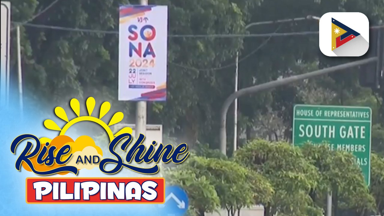 Batasan Complex, naka-lockdown na para sa SONA 2024; mga kongresista ...