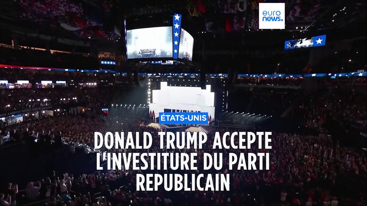 Donald Trump investi par le parti républicain - Vidéo Dailymotion