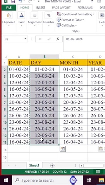 Short Excel - video Dailymotion