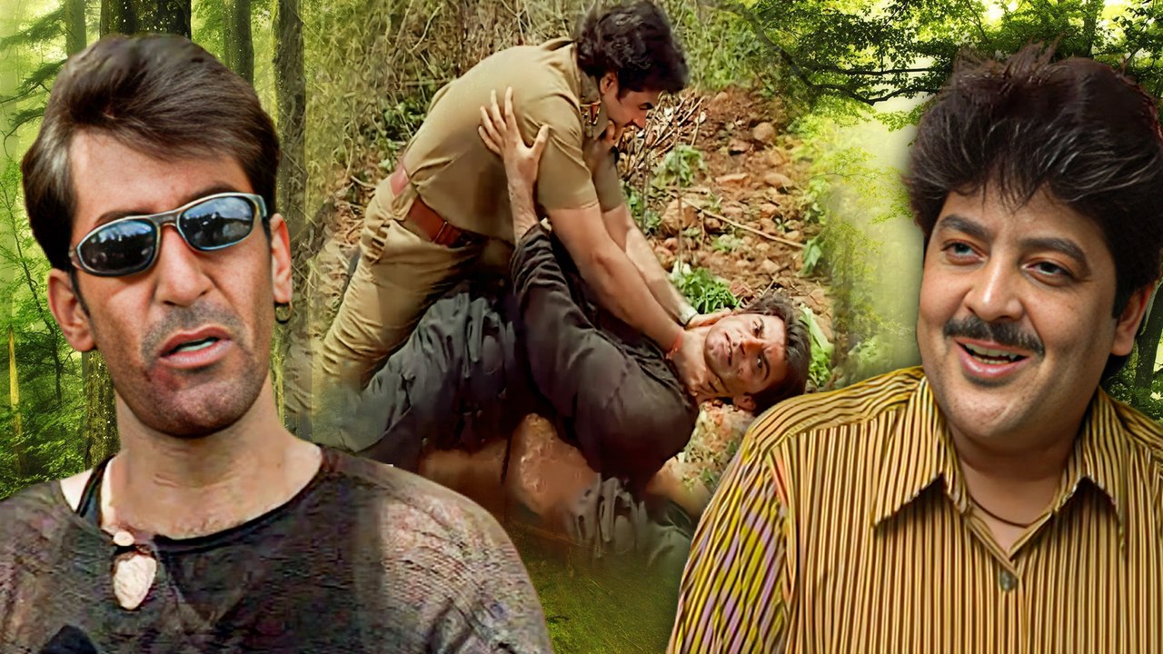 Be-Lagaam (2001) On Location Action Sequence Shoot: Nawab Shah & Aryan | Udit Narayan - video ...