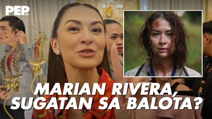 Marian Rivera, sugat-sugat sa shoot ng ‘Balota’ | PEP Interviews