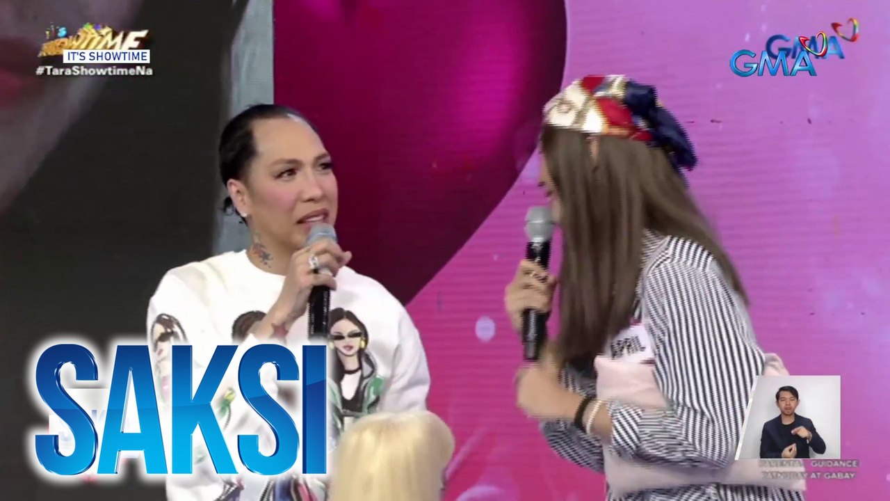 Vice Ganda, tinanggal ang kanyang wig sa "It's Showtime" para magbigay ...