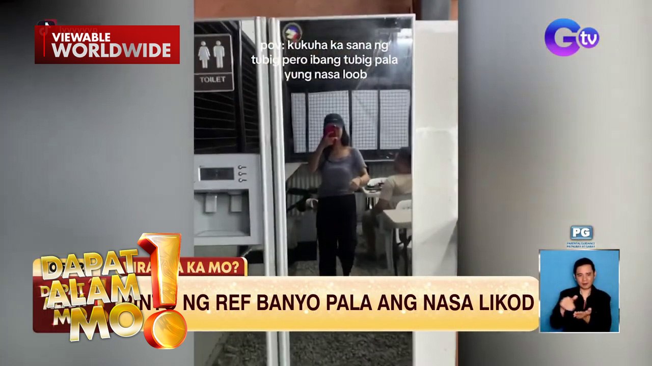 Restroom sa isang kainan, pinto ng ref ang ginawang pintuan! | Dapat ...