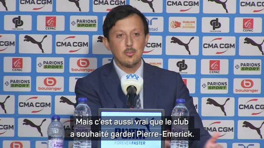 Mercato OM : Pablo Longoria voulait garder Pierre-Emerick Aubameyang et ...