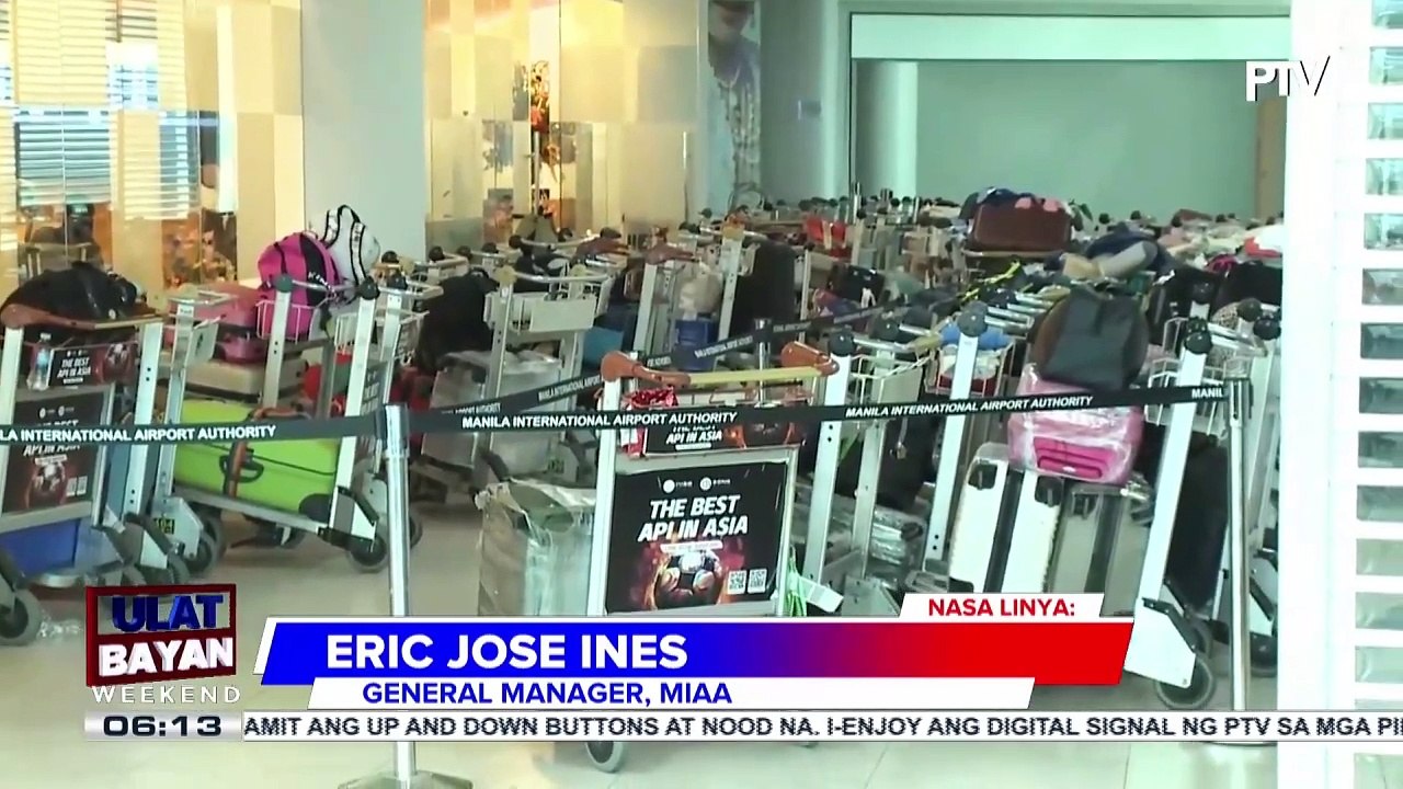Panayam kay MIAA GM Eric Jose Ines - video Dailymotion