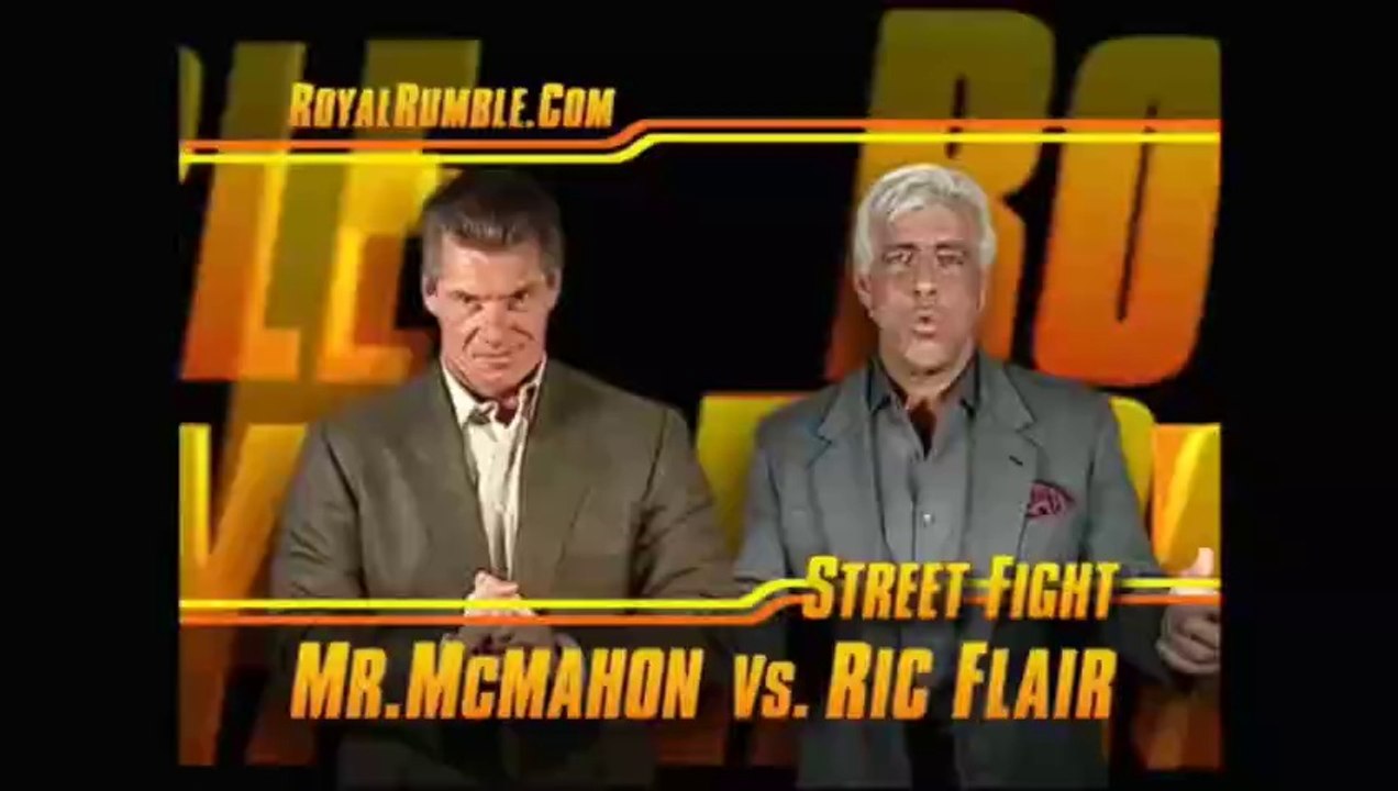WWF Royal Rumble 2002 - Ric Flair vs Mr. McMahon (Street Fight) - video ...