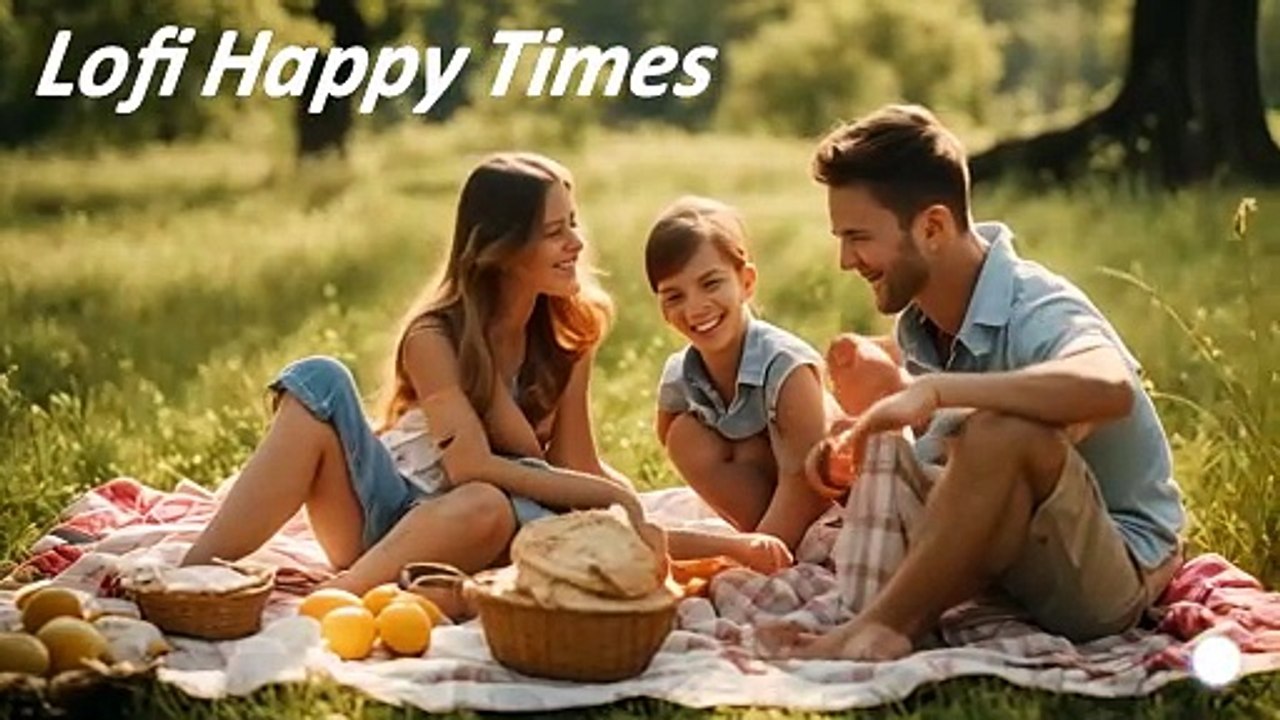 Lofi Happy Family Picnic Vibes | Relaxing Park Day with Soothing Lofi ...