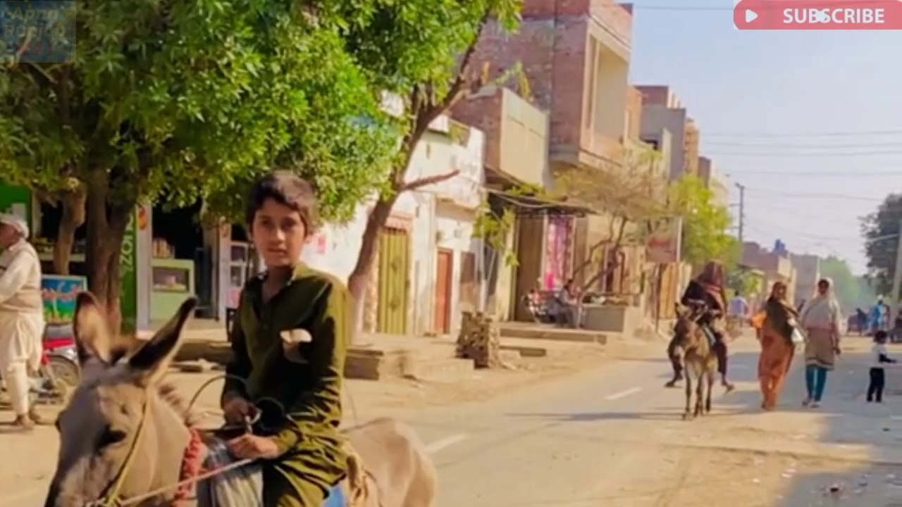 Old culture of Punjab India and Pakistan pind de Zindagi purani yadain ...