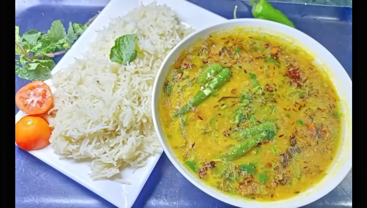 Pakistan Famous Daal Chawal Recipe By Sooper Mummy Kitchen _Full-HD ...